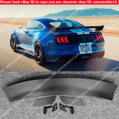 For 2015-2021 Ford Mustang Shelby GT500 Track Pack Wing Carbon Fiber ...