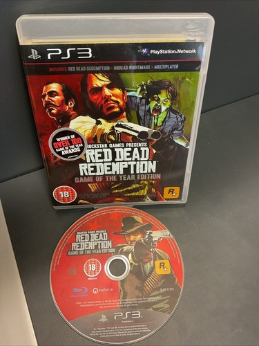 Red Dead Redemption GOTY Game Of The Year Edition Sony Playstation 3 ...