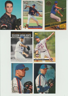 ⚾ 20 different BILL PULSIPHER cards lot RC 1992 - 1997 all Mets | eBay