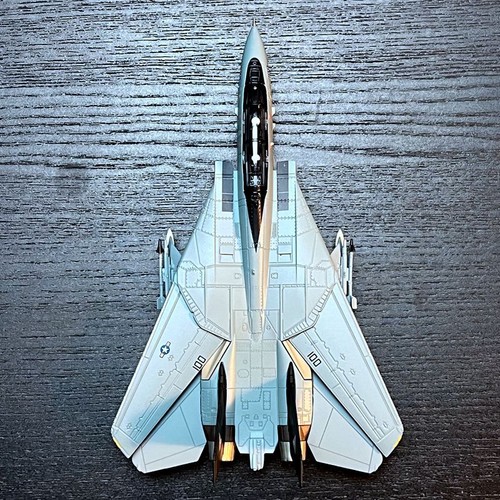 1:100 US F-14 Tomcat Fighter Jet Alloy Aircraft Model Collection ...