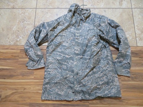 Military USAF Digital Camo Green Gortex Improved Rainsuit Parka With ...