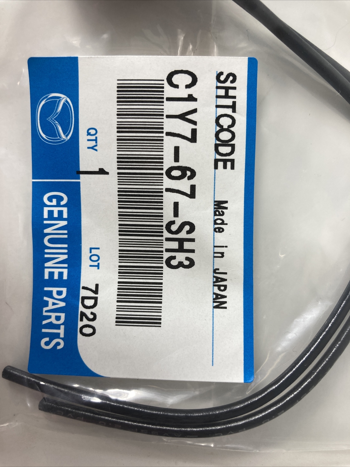 New Genuine Mazda Cord,Short-Ambient S C1Y767SH3 / C1Y7-67-SH3 OEM | eBay