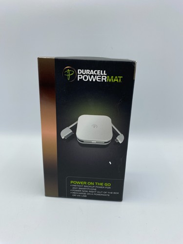 Duracell Power Mat Portable Battery i Phone/ i Pad Android Devices 1850 ...