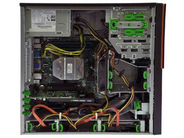FUJITSU Celsius W530 CAD PC Workstation Intel XEON E3 SSD seriell DVD ...