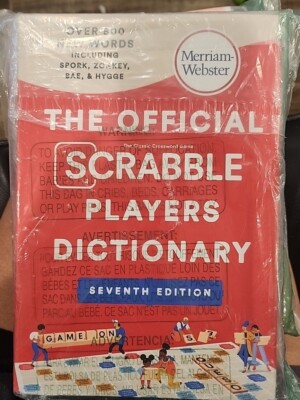 The Official Scrabble(r) Players Dictionary (Hardback or Cased Book ...