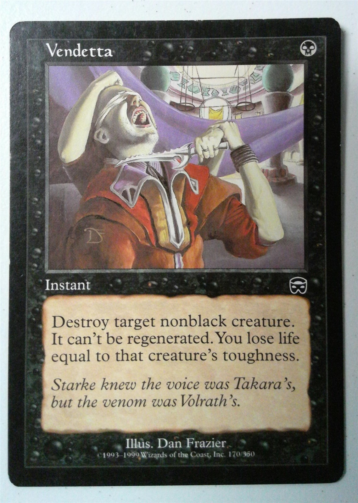 Vendetta *Common* Magic MtG x1 Mercadian Masques MP | eBay