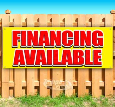 FINANCING AVAILABLE Advertising Vinyl Banner Flag Sign Many Sizes | eBay