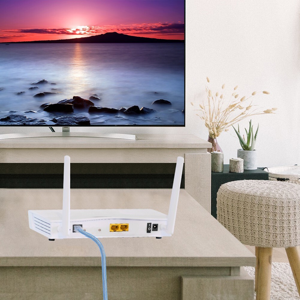 25FT RJ11 6P4C Shielded Telephone Phone Line Cable Cord Modem DSL ...