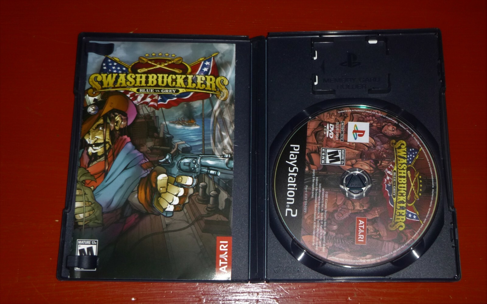 Swashbucklers Blue vs. Grey (Sony PlayStation 2, 2007 PS2)-Complete ...