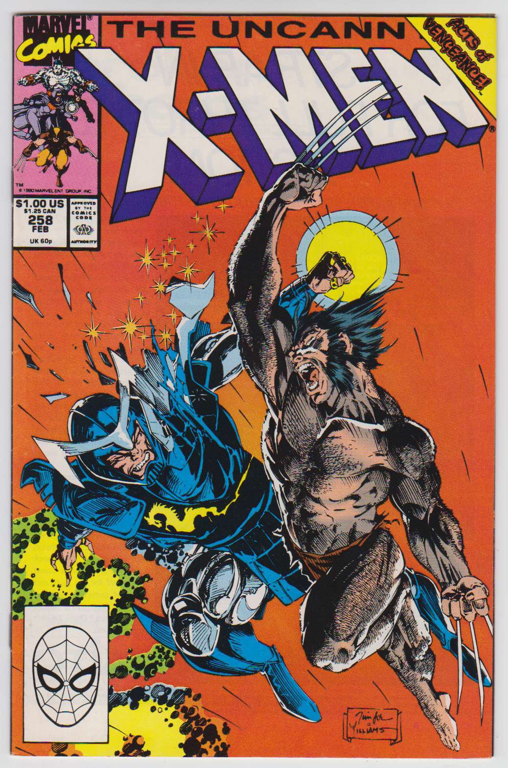 L6253: Uncanny X-Men #258, Vol 1, Mint Condition | eBay