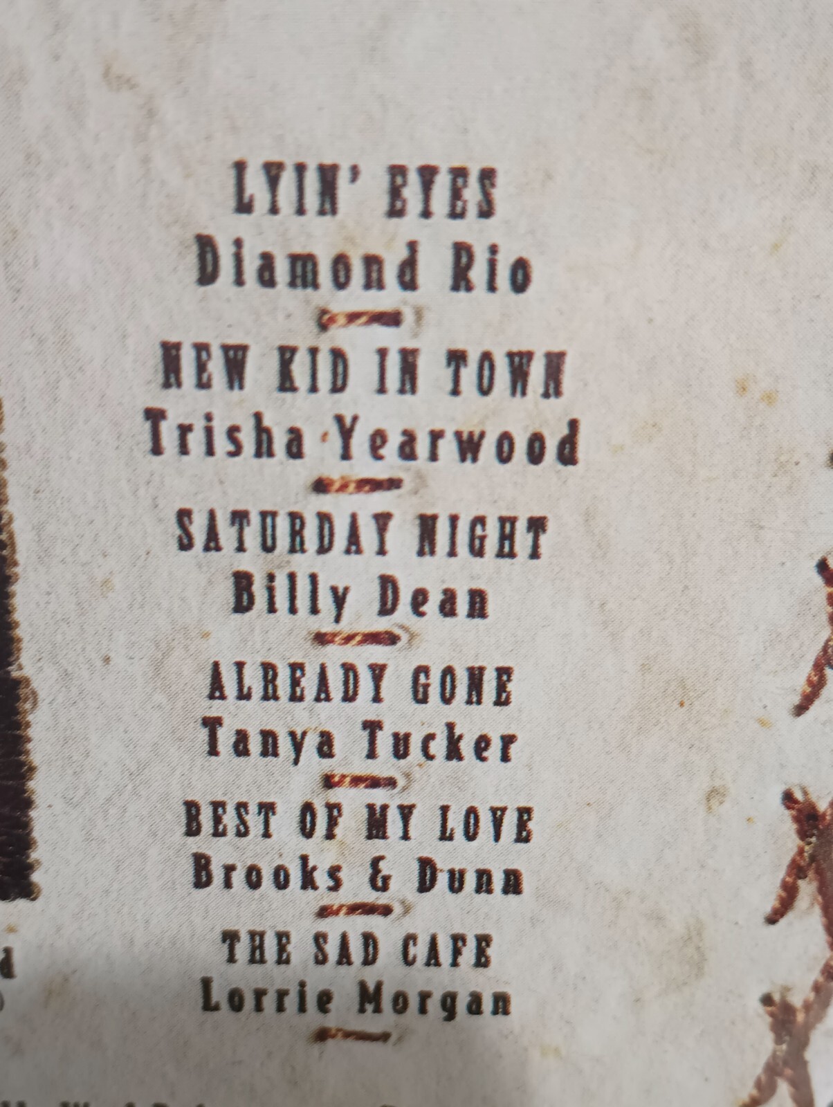 Common Thread: Songs of the Eagles CD Clint Black, John Anderson, Tanya ...