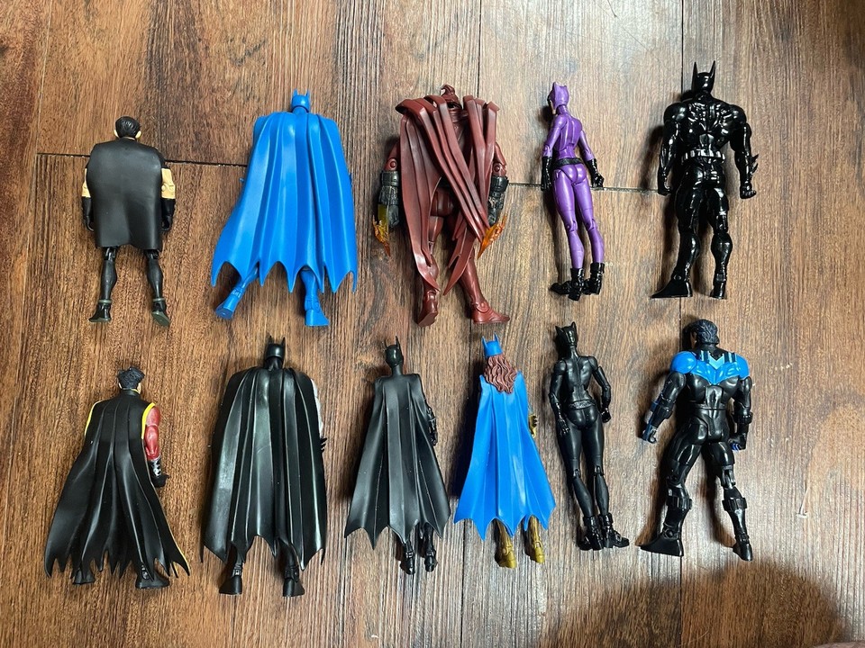 Mattel DC Universe Classics DCUC BATMAN Lot ROBIN NIGHTWING CATWOMAN ...