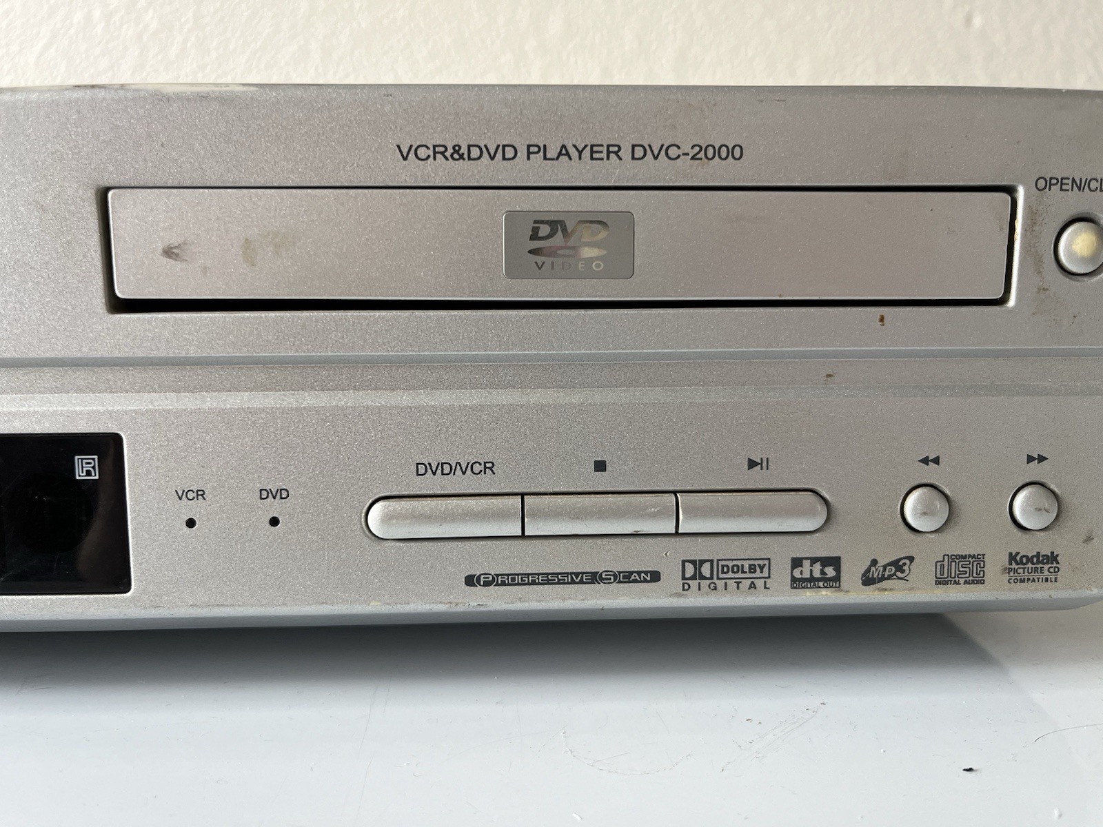 Polaroid DVC-2000 VCR-DVD Player 4 Head Hi Fi Combo VHS Recorder No ...