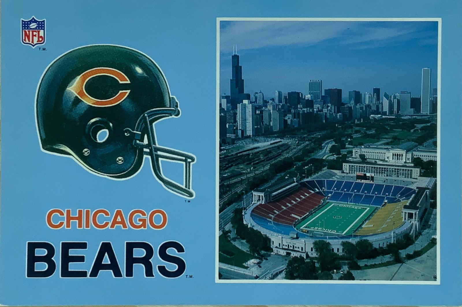 1985 CHICAGO BEARS SUPER BOWL XX,SALUTING THE CHAMPS & SOLDIER FIELD ...