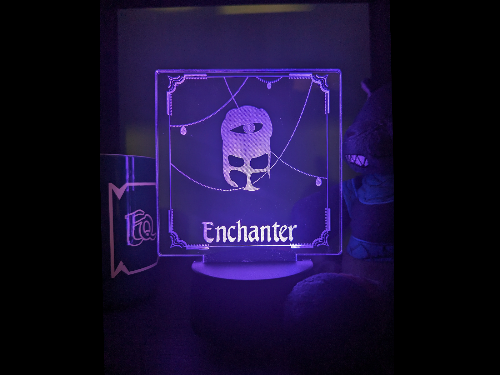 EverQuest Inspired Enchanter LED Acrylic Desk Light Night Light | eBay