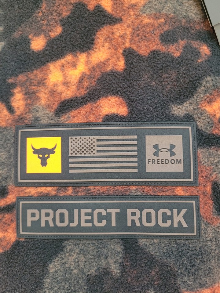 Under Armour Project Rock Veterans Day Hoodie Pullover Men's Size Large ...