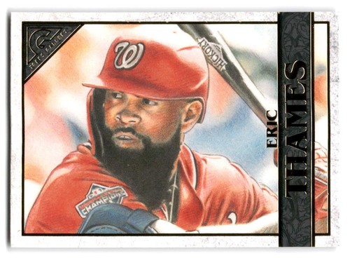 Eric Thames 2020 Topps Gallery Baseball #90 Washington Nationals | eBay