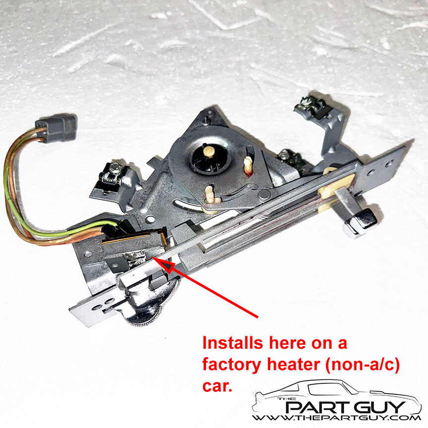 Keenso HVAC Blower Switch,Blower Control Switch 3 Speed 5