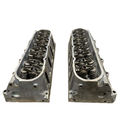 Set Of Two GM LS2 LS6 Gen III Gen Cylinder Head 243 w/ Rocker Arms OEM ...