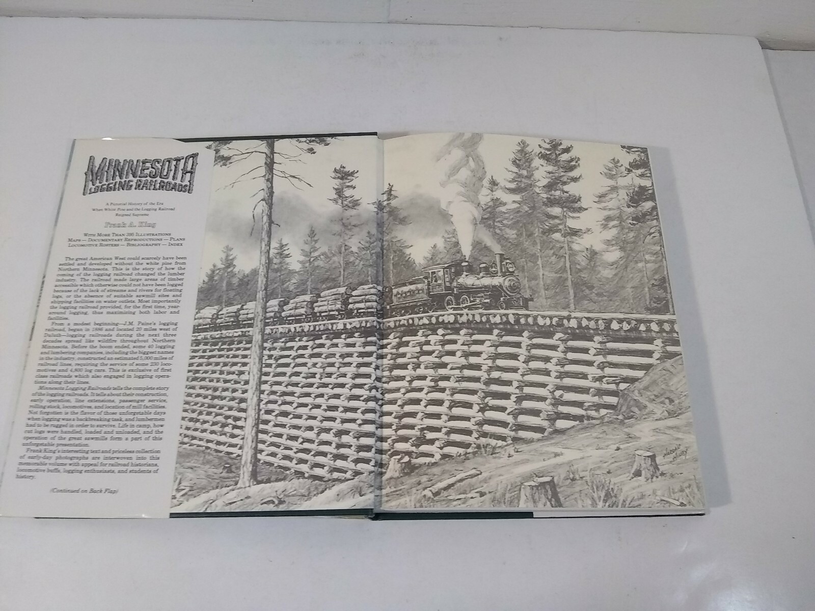 Minnesota Logging Railroads by Frank A King ~ First Edition ~ Signed ...