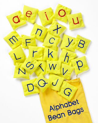 Alphabet Bean Bags - School Learning Educational Toys - A to Z Bean ...