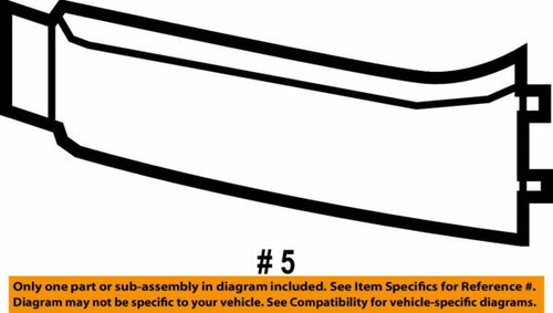 53932-0C901 Toyota Panel, front end, lh 539320C901, New Genuine OEM ...