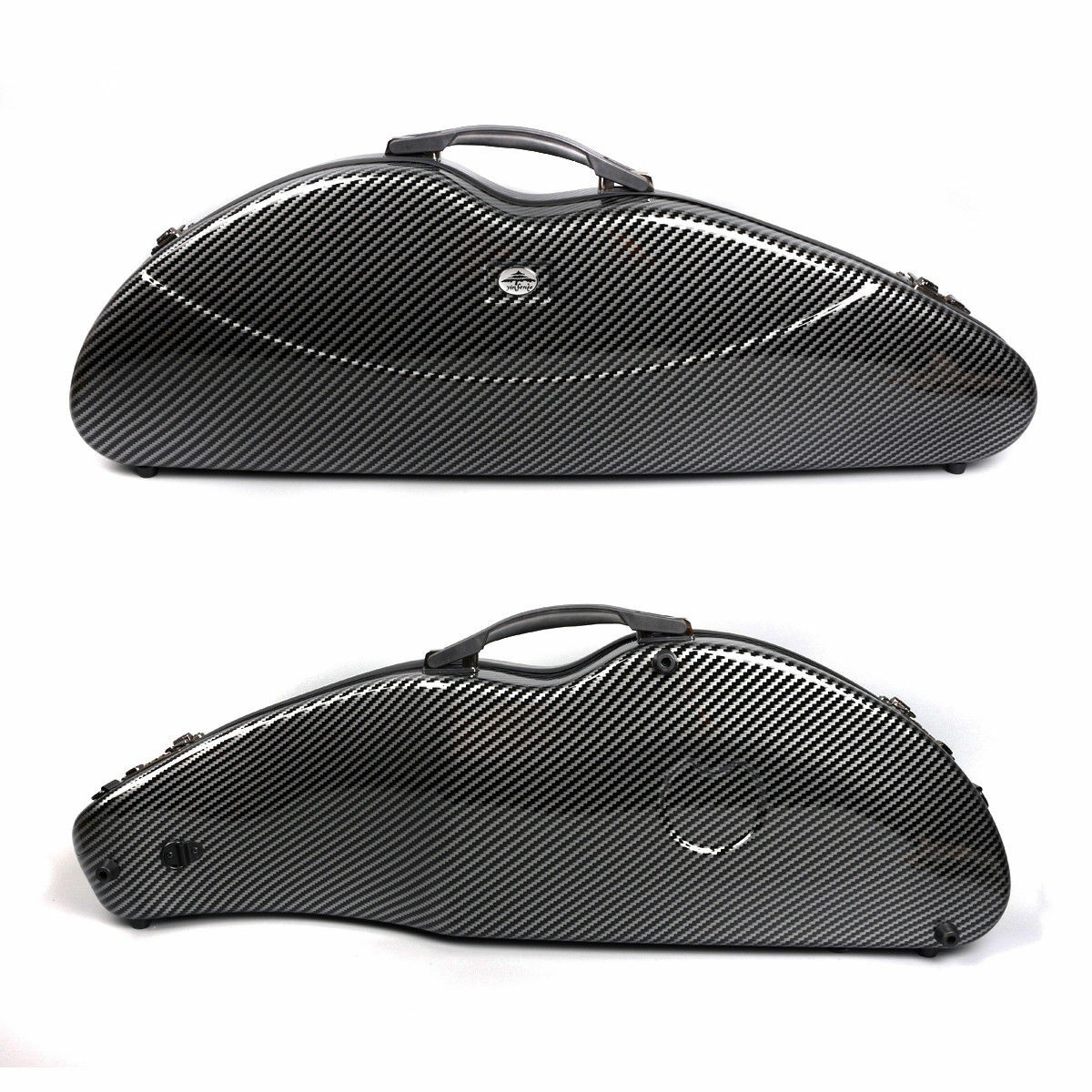 4/4 Violin Case Carbon Fiber Violin Box Protect Carry Violin With Lock ...