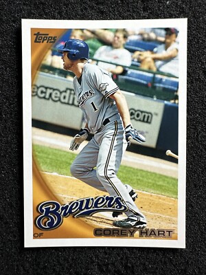 COREY HART #518 2010 Topps Baseball QTY Milwaukee Brewers | eBay