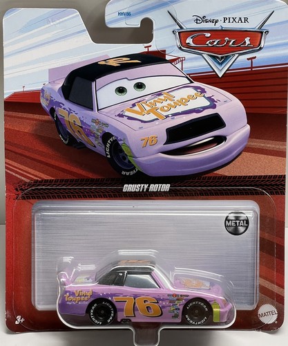 2023 DISNEY/PIXAR CARS CRUSTY ROTOR 76 ERROR CAR HAS NO EYES. Rare | eBay