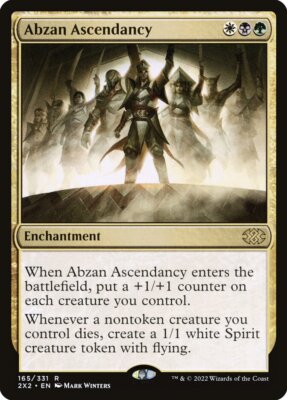 MTG Magic the Gathering Abzan Ascendancy (165/686) Double Masters 2022 ...