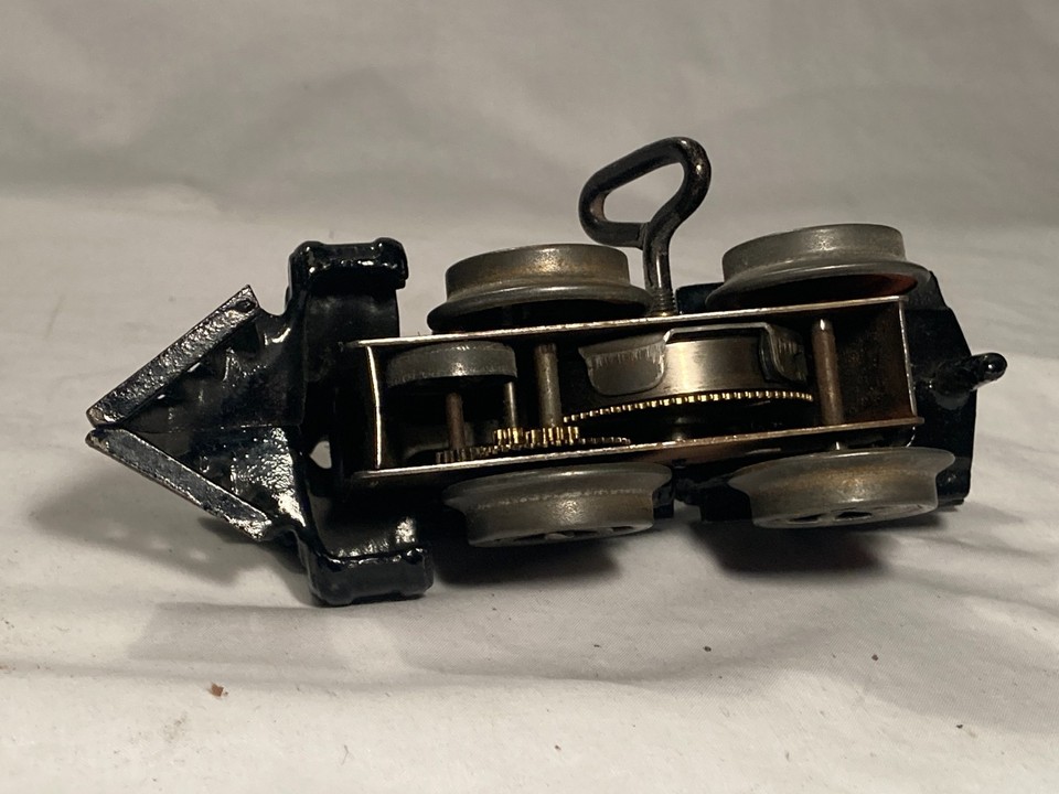 c1920s O gauge Hafner Cast Iron clock works windup Toy Train Locomotive ...