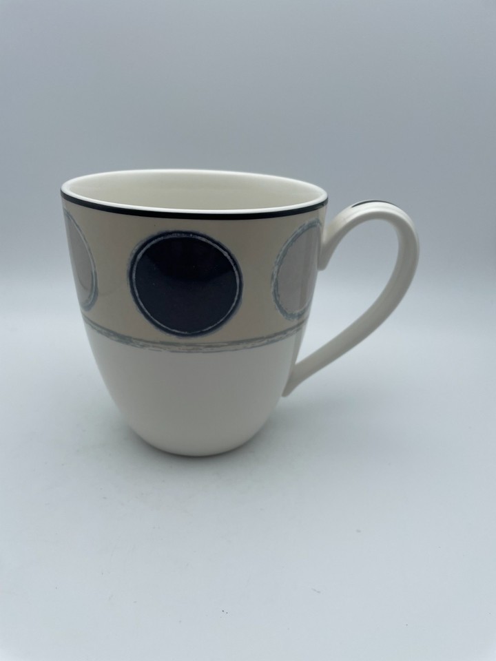 Noritake Ambience Java Graphite Coffee Mugs 14oz #7998 Sri Lanka S/4 ...