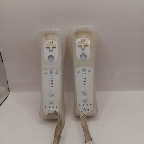 Nintendo OEM Wii Remote Controller Lot of 2 Tested Working Free ...