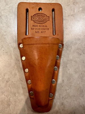 Work Gear Nicholas Top Grain Cowhide NO. 417 Pliers Holder Tool Holder ...
