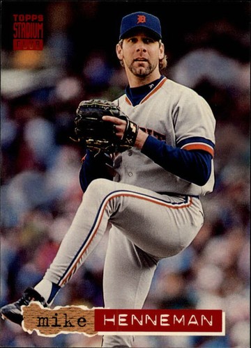 1994 Stadium Club Baseball Card #401 Mike Henneman | eBay
