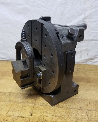 Harig Grind All No 2 Spin Indexer V Block Fixture 4.000" Center Height ...
