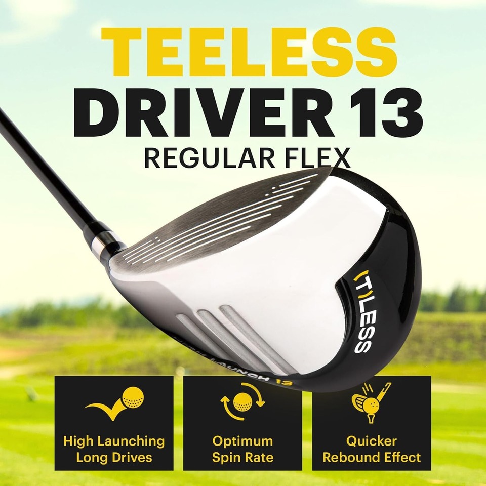(T)Less TeeLess RXS High Launch 13° Driver, Right, XLR8 Pro 51g R-Flex ...
