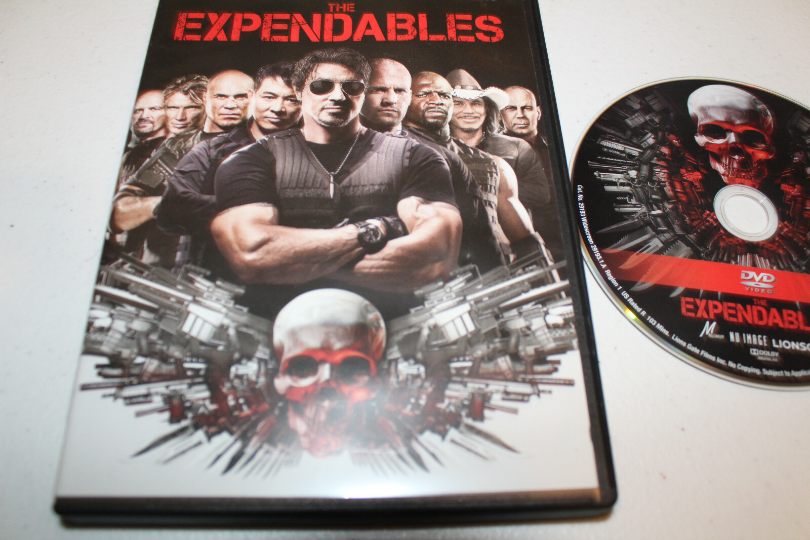 Expendables Dvd Cover