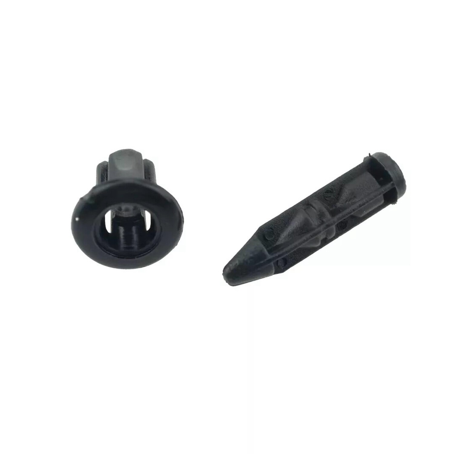 20Pcs Black Nylon Clips Liner Trim Bumper Retainers Fastener For Toyota ...