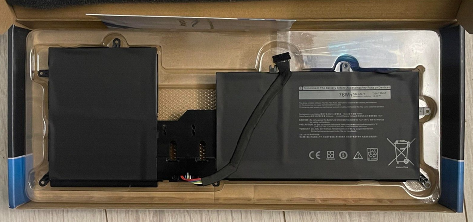 Anepoch Y9M6F Laptop Battery Replacement for Dell Alienware M15 M17 R2 ...