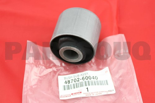 4870260040 Genuine Toyota BUSH SUB-ASSY, LOWER CONTROL ARM 48702-60040 ...