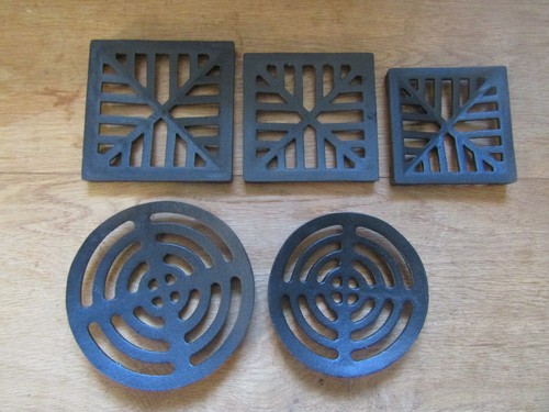 Heavy Cast Iron Gully Grid Grate Drain Cover Drive Drainage guard ...