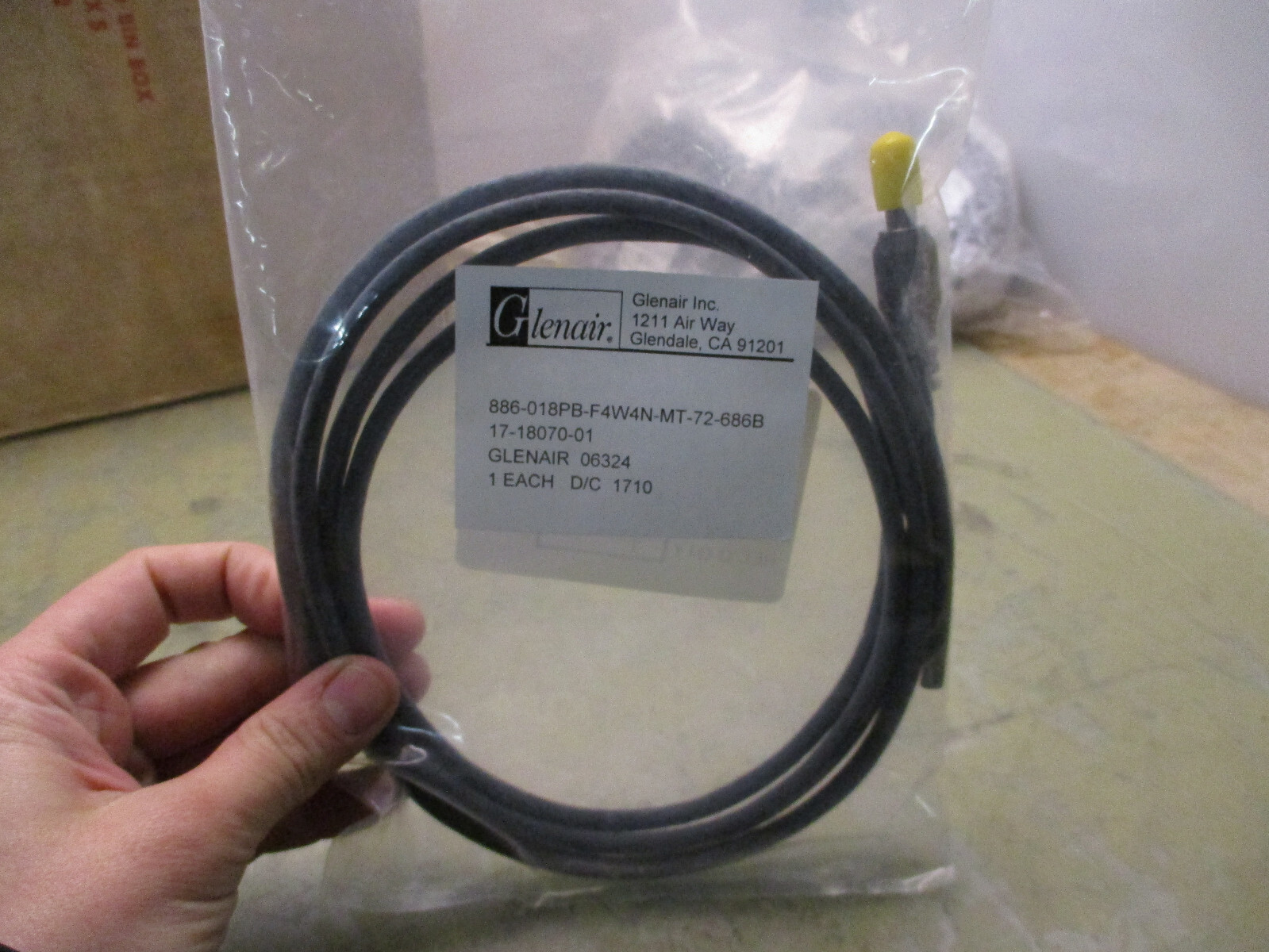 Glenair 06324 886-018PB-F4W4N-MT-72-686B Cable [4*D-31.5] | eBay