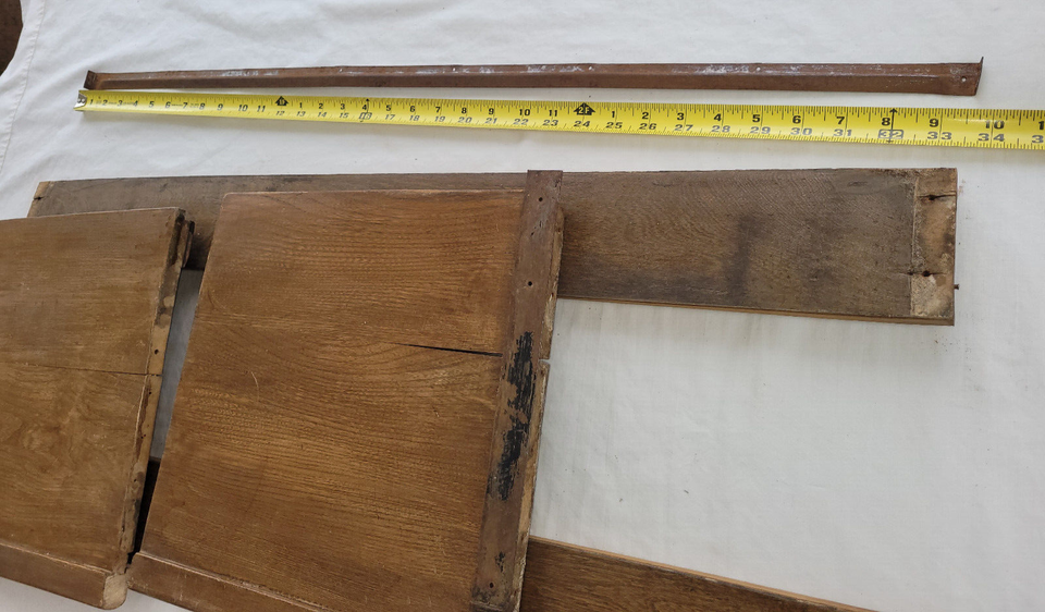 Antique Early Macey Barrister Bookcase Section Door & Glass As Is Oak ...