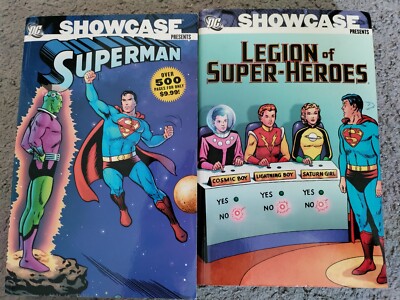 DC Comics: Showcase Presents: Superman #1 & Showcase Legion of Super ...