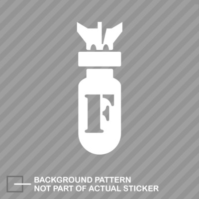 F Bomb Sticker Decal Vinyl f-bomb | eBay