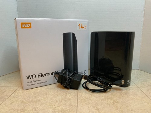 Western Digital Elements 14TB External Hard Drive WDBWLG0140HBK-XB | eBay