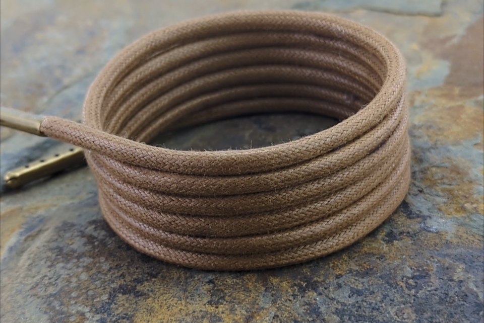 Light Brown 4 mm wax cotton Shoe & Boot laces | eBay