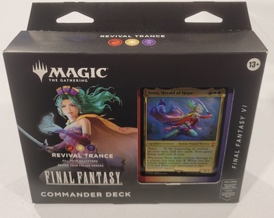 MTG Magic: The Gathering Final Fantasy VI Commander Deck Revival Trance ...