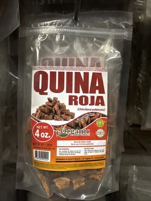 Quina Roja, Red Cinchona, Chinchona Roja (Cinchona spp.) | 4oz Bag | eBay